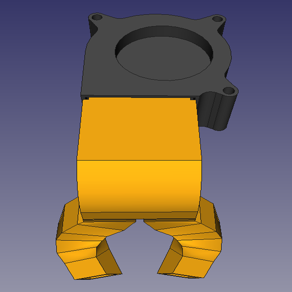 Nozzle fan cooler for Rebel II by OSi | Download free STL model ...