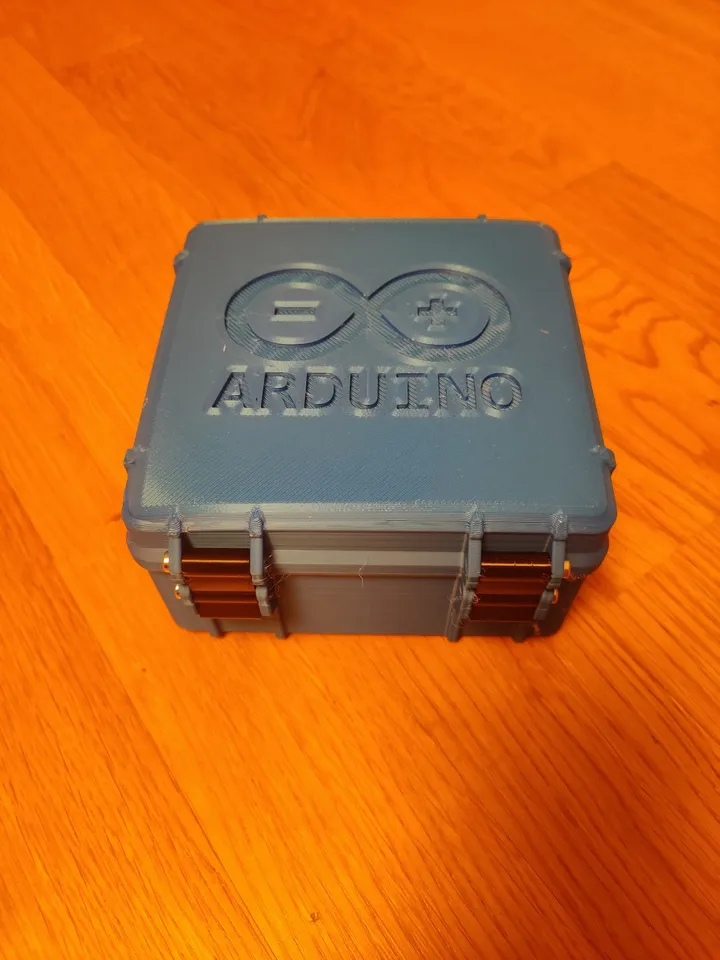 Arduino Mega Box Remix (added logo) by Bene | Download free STL model ...
