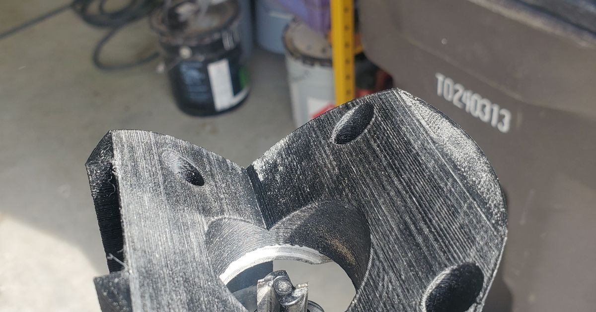 Bauer 19121E-B 45-degree angle base plate by Nathan Woelfle | Download ...