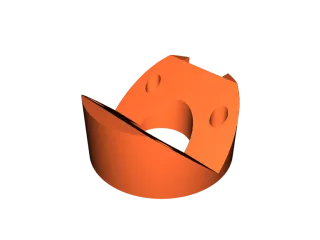 Bauer 19121E-B 45-degree angle base plate by Nathan Woelfle | Download ...