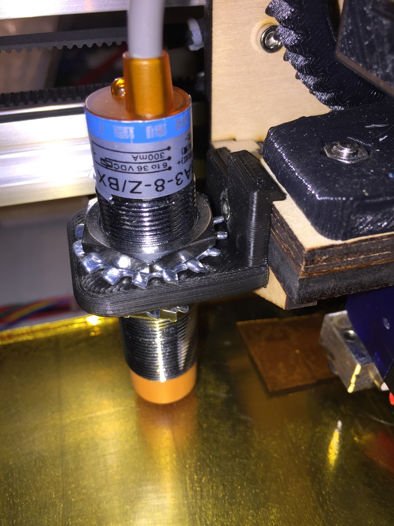 MakerFarm i3v Inductive Sensor Mount by ACDawg | Download free STL ...