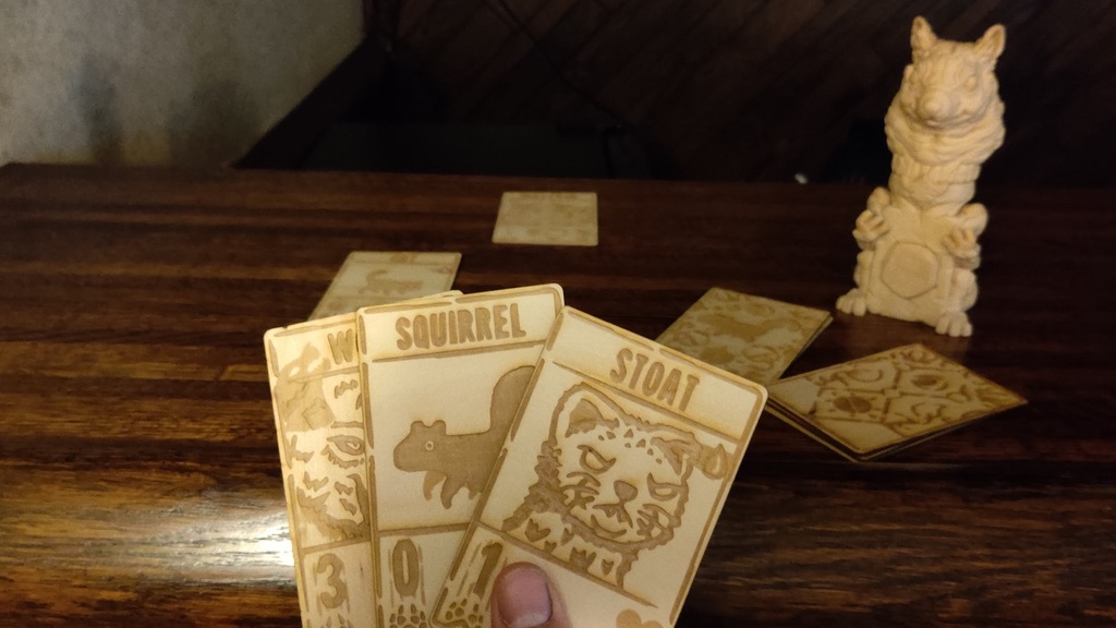 Inscryption Cards von ABlueMiata | Kostenloses STL-Modell herunterladen ...