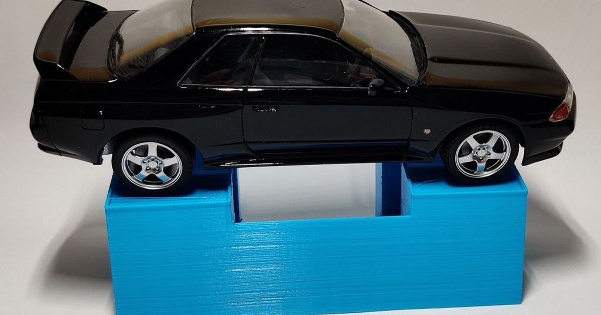 1/24 Car Slanted Display Stand by ABlueMiata | Download free STL model ...
