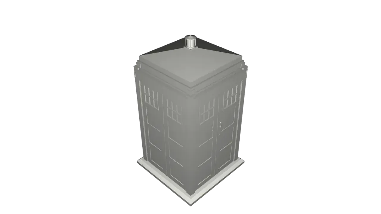 TARDIS (Doctor Who) by Austin Triggs | Download free STL model ...