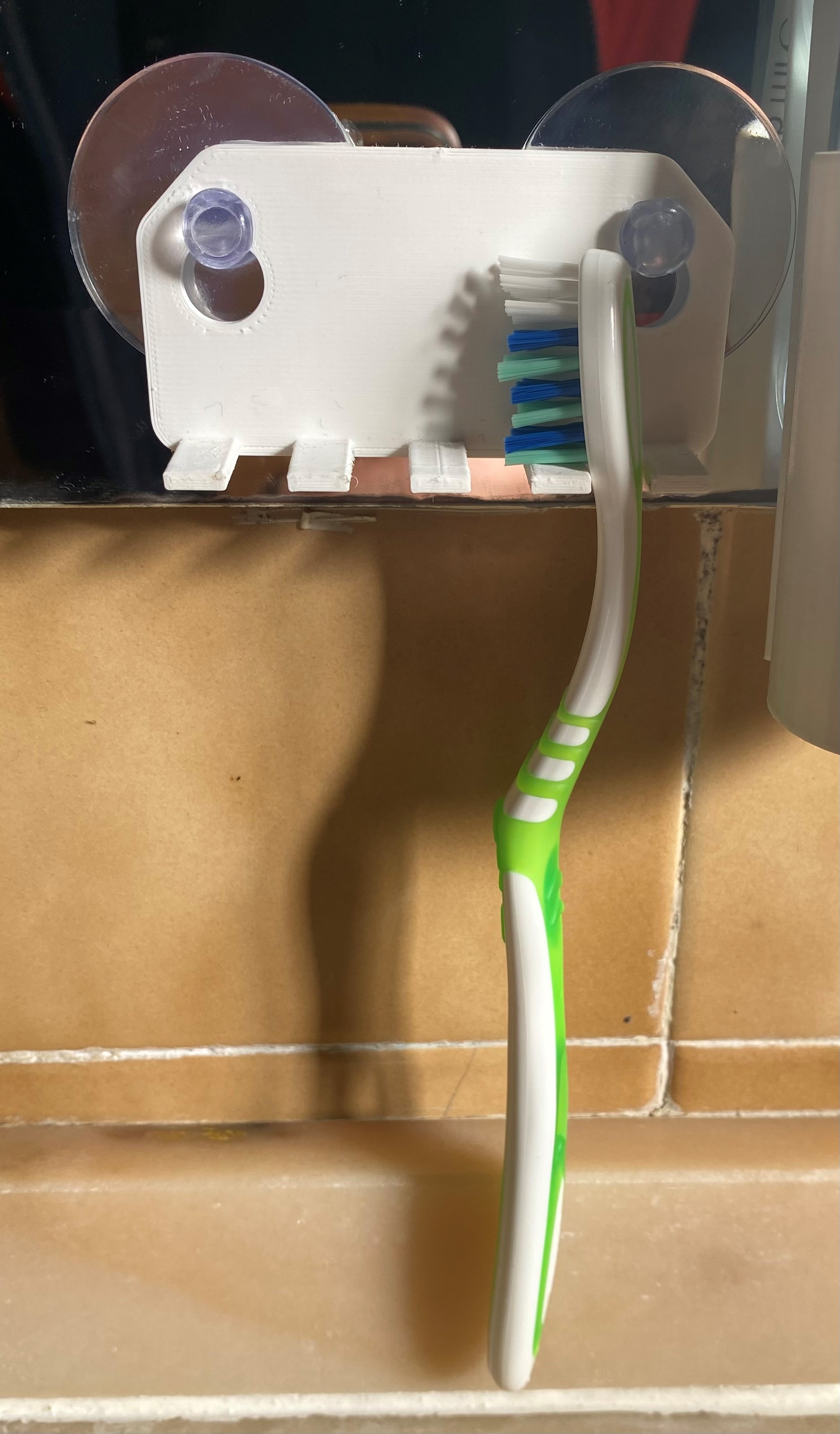 Pratical toothbrush suction cup holder by Nuno Vicente | Download free ...