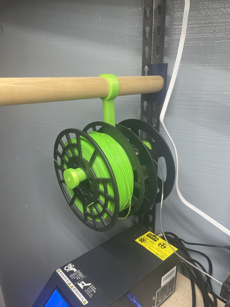 Dual spool holder by ptmays | Download free STL model | Printables.com