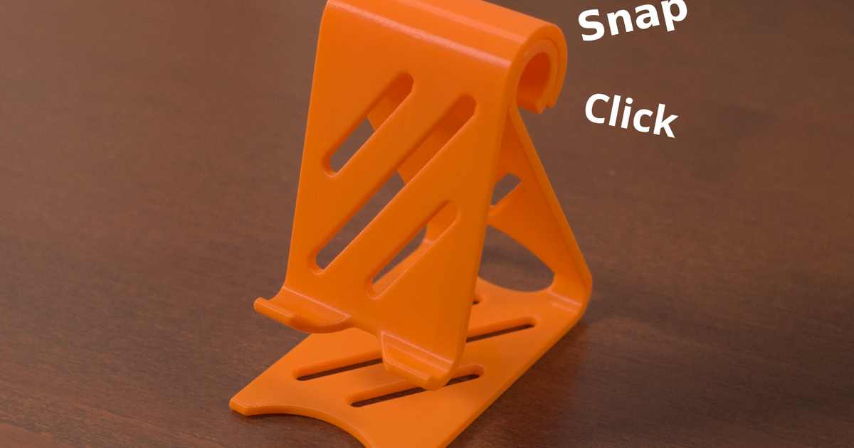 Adjustable Phone Stand by spontaniel | Download free STL model ...