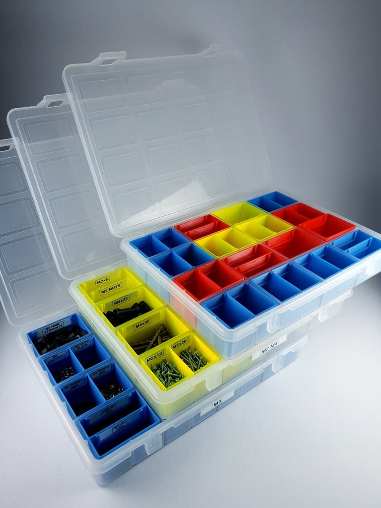 Small boxes with labeled compartments by stratos vasilas | Download ...