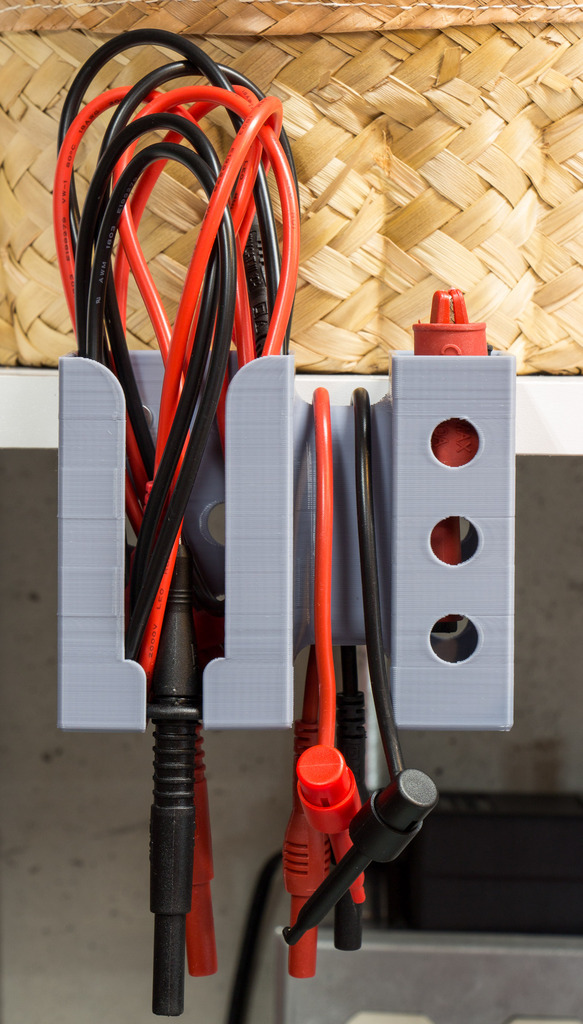 Extech TL809 Test Lead Kit Wall Mount by Bobot | Download free STL ...