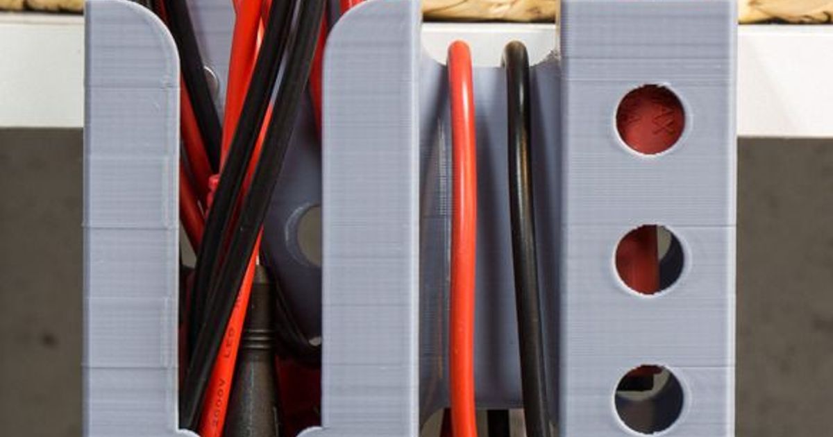 Extech TL809 Test Lead Kit Wall Mount by Bobot | Download free STL ...