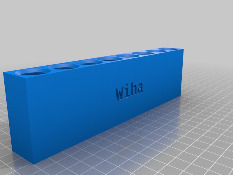 Wiha 26199 Phillips/Slotted Screwdriver Stand by Bobot | Download free ...