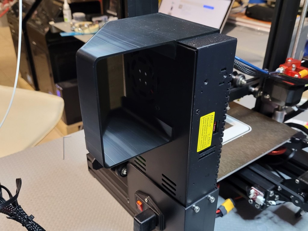 Neptune 2 PSU Airflow Deflector by giufini | Download free STL model ...