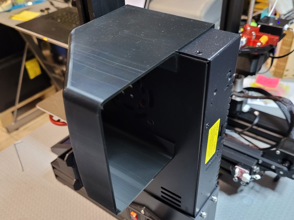 Neptune 2 PSU Airflow Deflector by giufini | Download free STL model ...