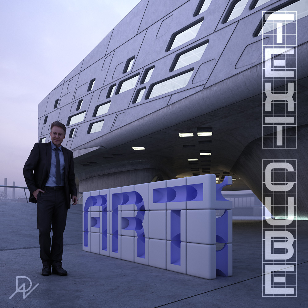 Text Cube Toy by design4vip | Download free STL model | Printables.com