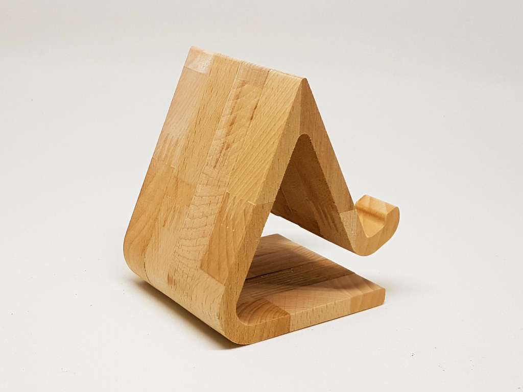 Smartphone Stand CNC Edition by giufini | Download free STL model ...