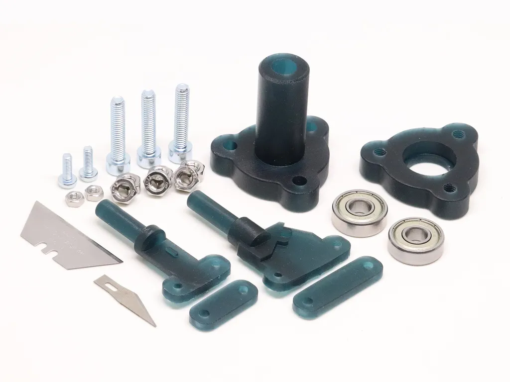 CNC Drag Knife (SLA Optimized) by giufini | Download free STL model ...