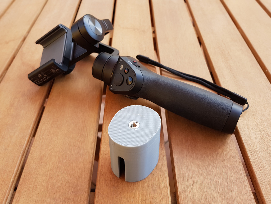 Osmo Tripod Easy Adapter by giufini | Download free STL model | Printables.com