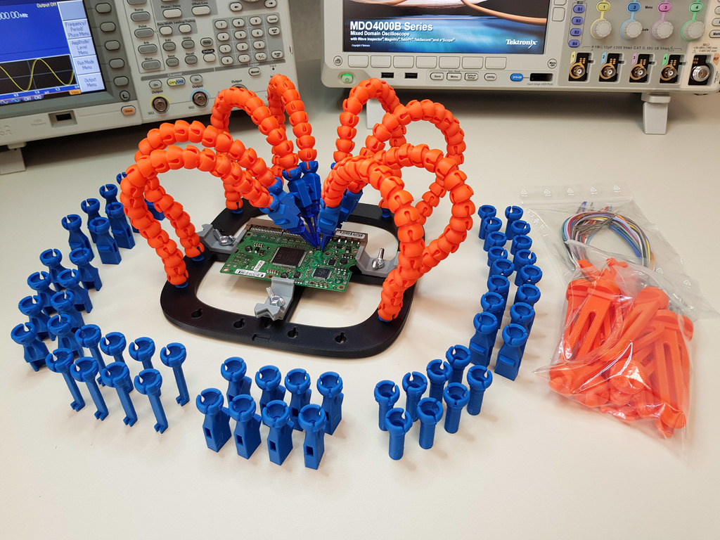 PCB Workstation with Needle-Probes by giufini | Download free STL model ...