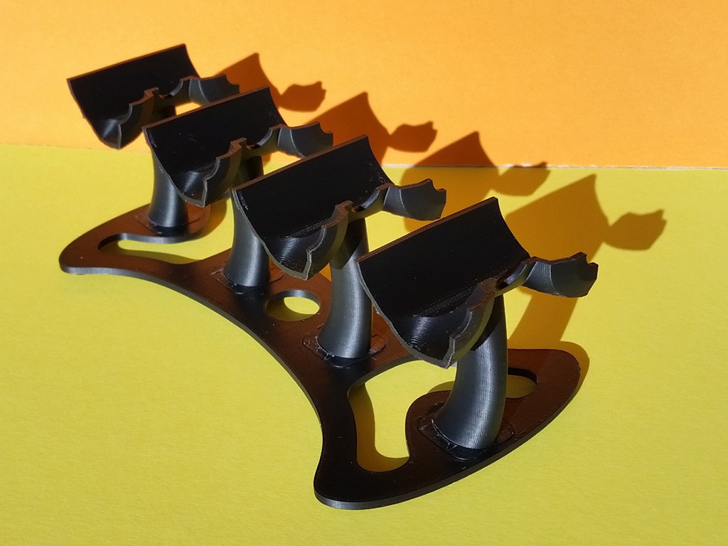 DualShock 4 Multiple Stand by giufini | Download free STL model ...