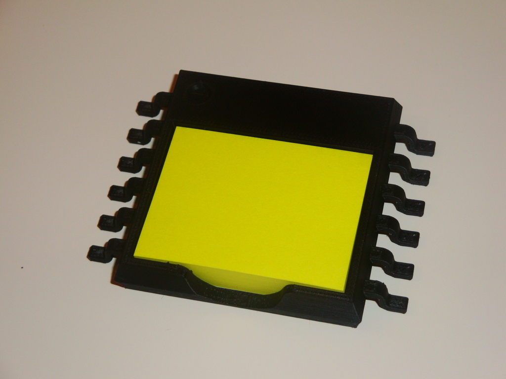 Mini Post-It Holder Chip by giufini | Download free STL model ...