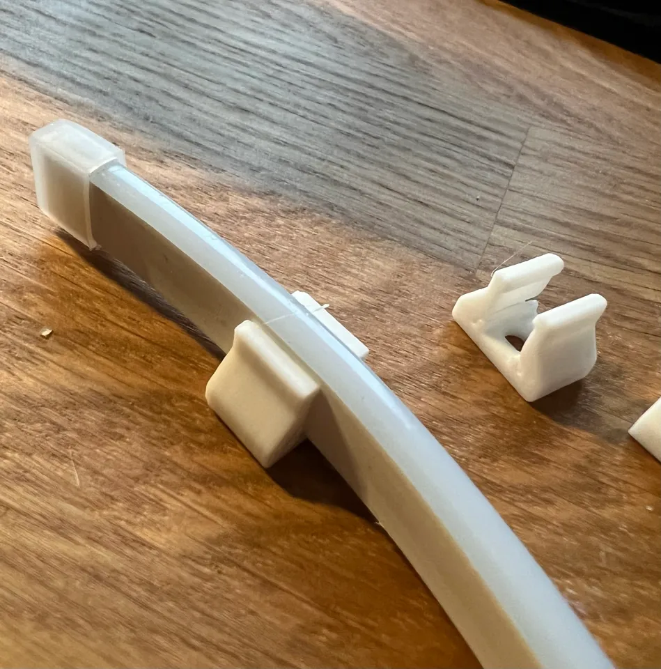 LED Neon Strip Mount by juiceboxjuice | Download free STL model ...