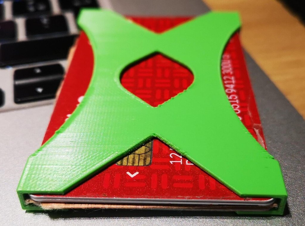 Credit card holder - Fully parametric by MBStudio | Download free STL ...