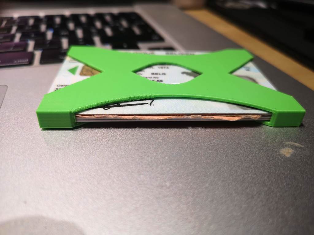 Credit card holder - Fully parametric by MBStudio | Download free STL ...