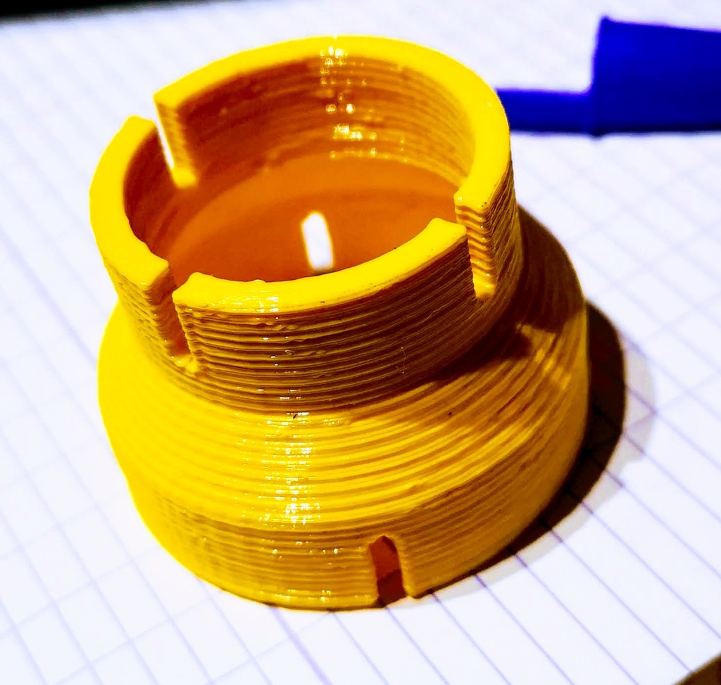 Carburator Airfilter Adapter by MBStudio | Download free STL model ...