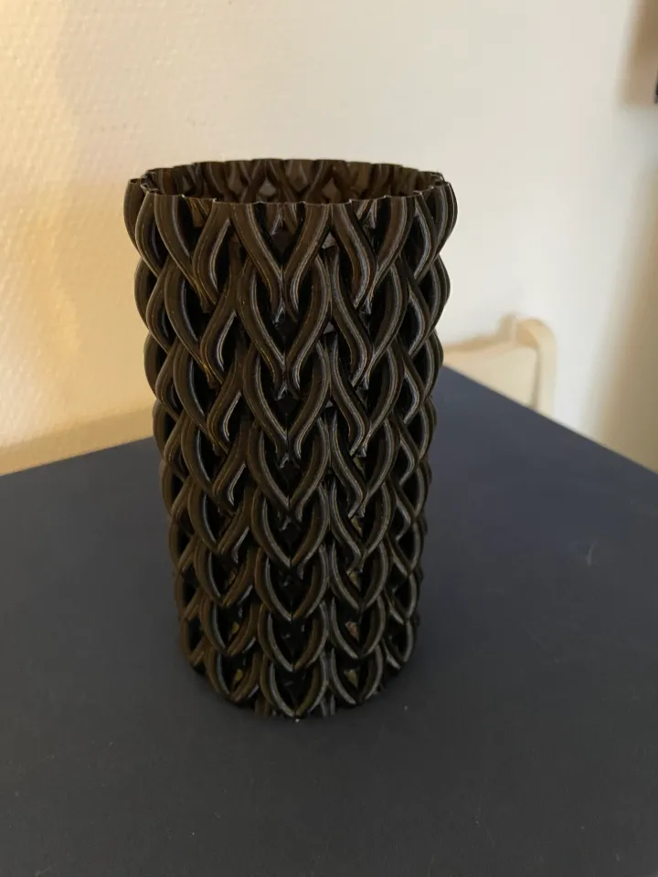 Knitted Vase Coarse (vase mode) by Lucasfrit | Download free STL model ...