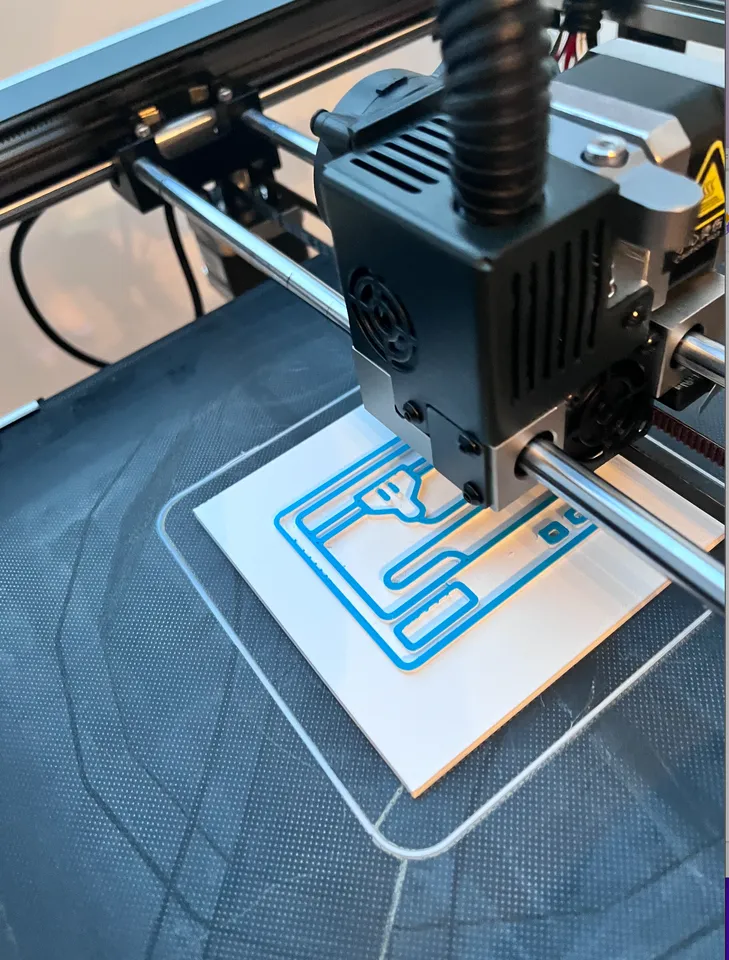 3D Printer Logo by mecinios | Download free STL model | Printables.com