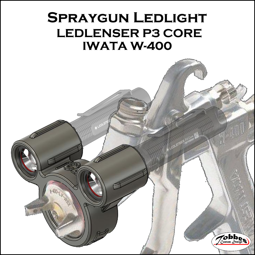 SPRAYGUN LEDLIGHT by TobbesCustomDesign | Download free STL model ...