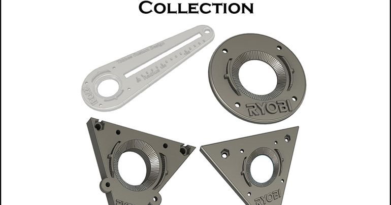 Ryobi Router Plate / Base by TobbesCustomDesign | Download free STL ...