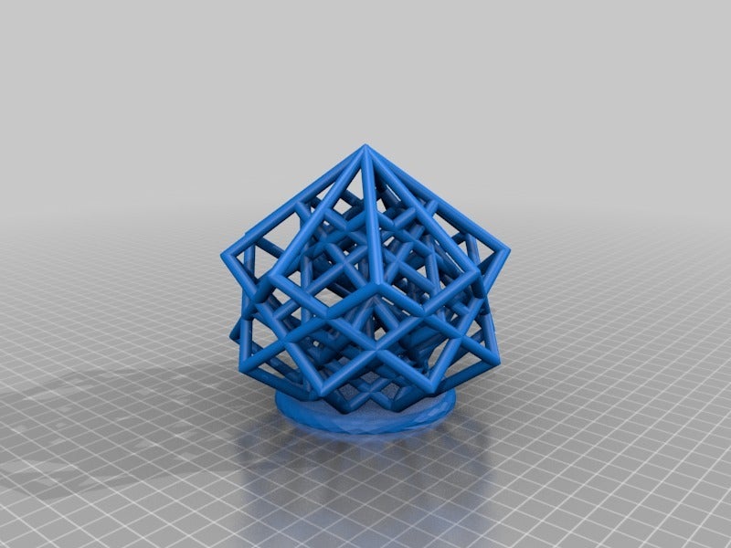 Lattice Cube 3D Printer Torture Test (Overhangs and Dual-Extrusion) by ...