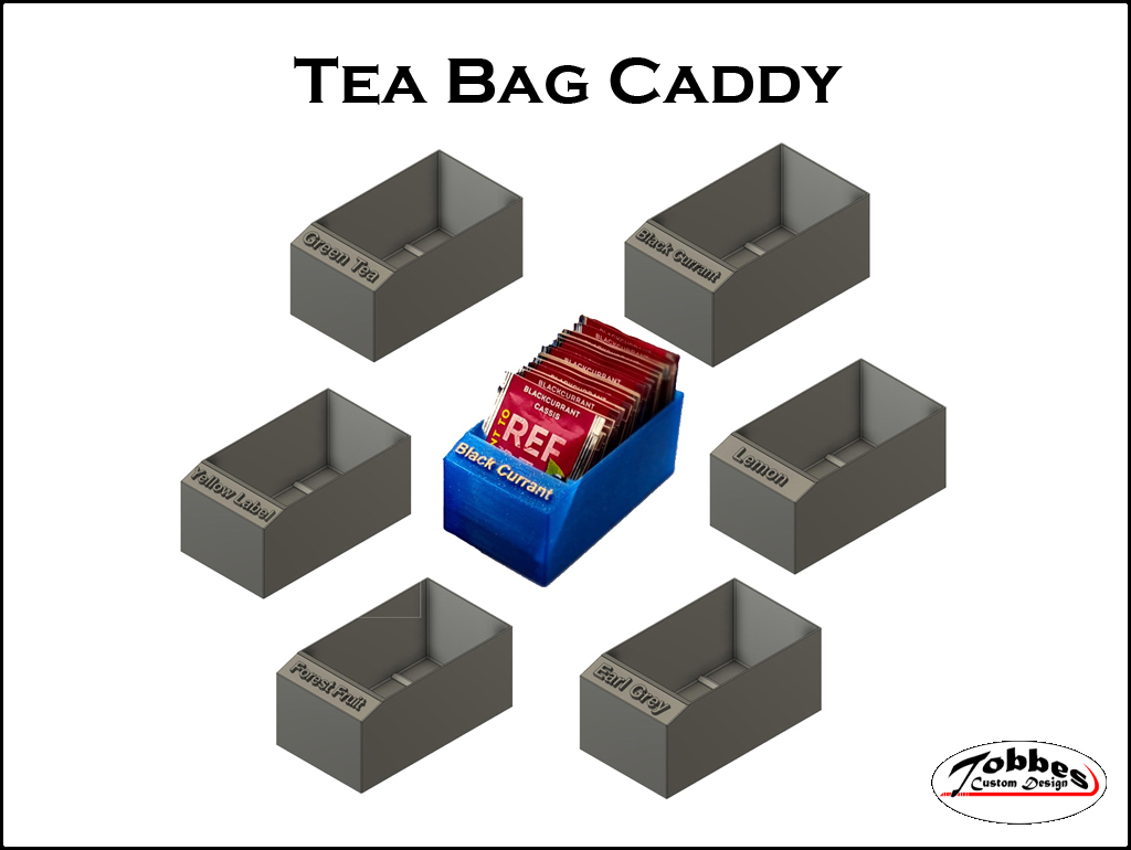Tea Bag Caddy Collection by TobbesCustomDesign | Download free STL ...