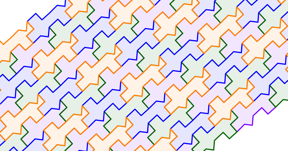 Tessellation 3 Hexagonal Slide by Stillpointx | Download free STL model ...