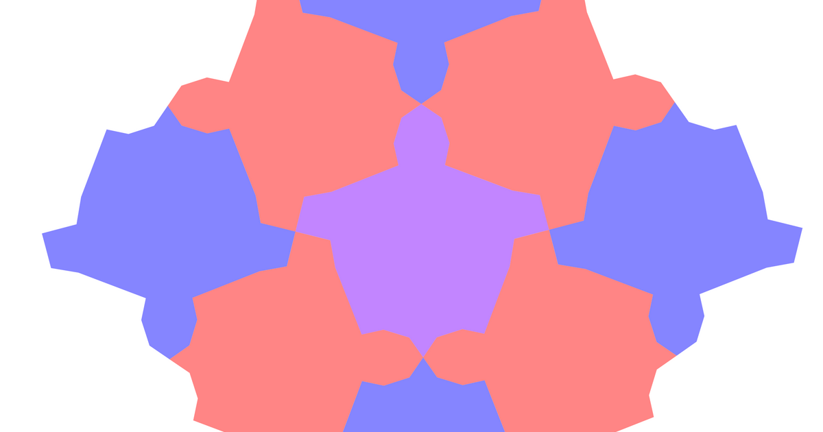 Tessellation 5 Turtle Tiles by Stillpointx | Download free STL model ...