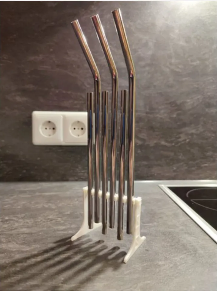 Straw holder by Robin | Download free STL model | Printables.com