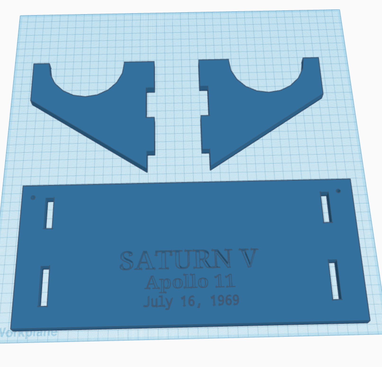 Ideas LEGO NASA Apollo Saturn V Wall Mount by Cha-Ka | Download free ...