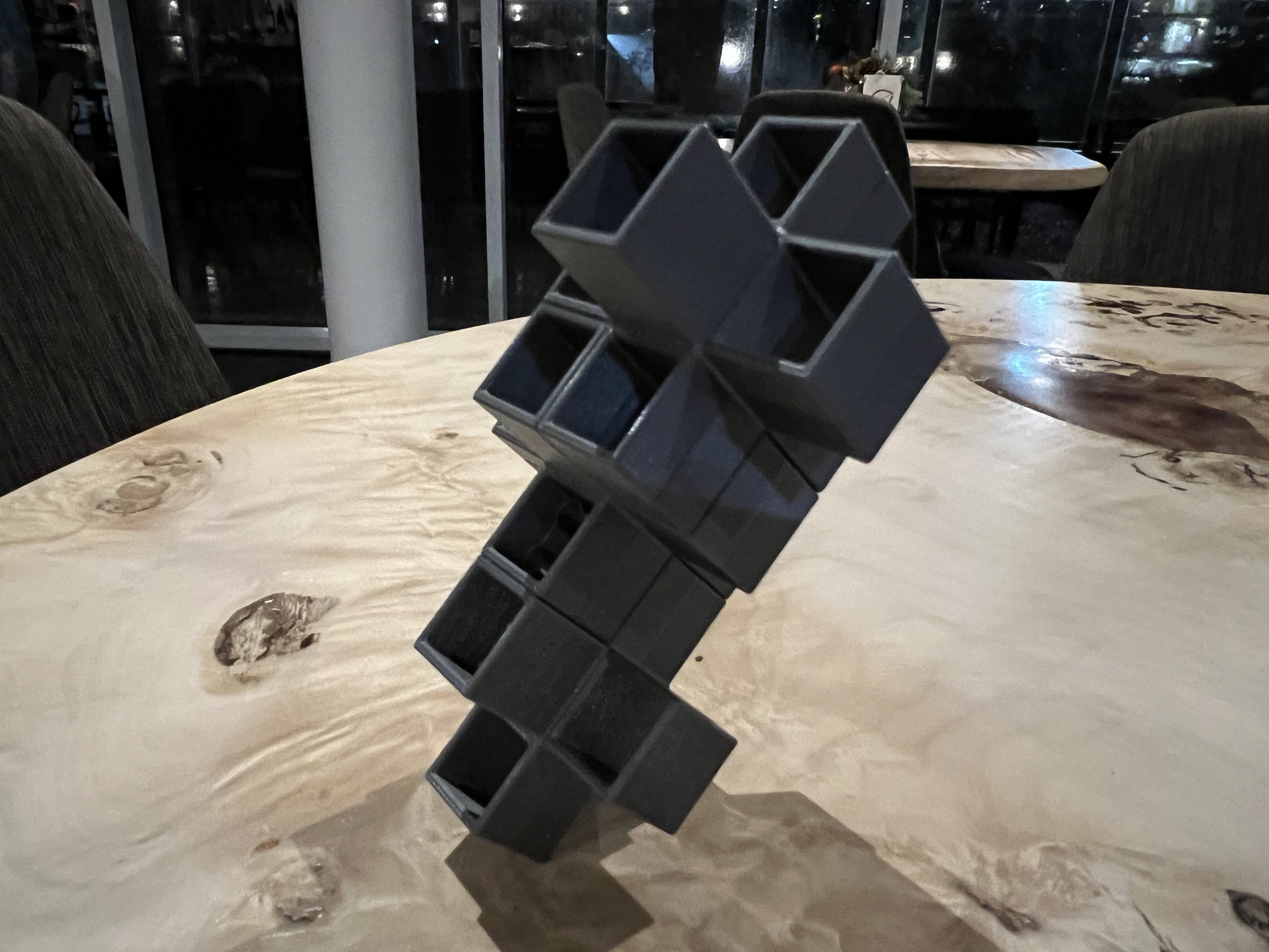 CubeCross 3D tessellation toy by XNDR | Download free STL model ...