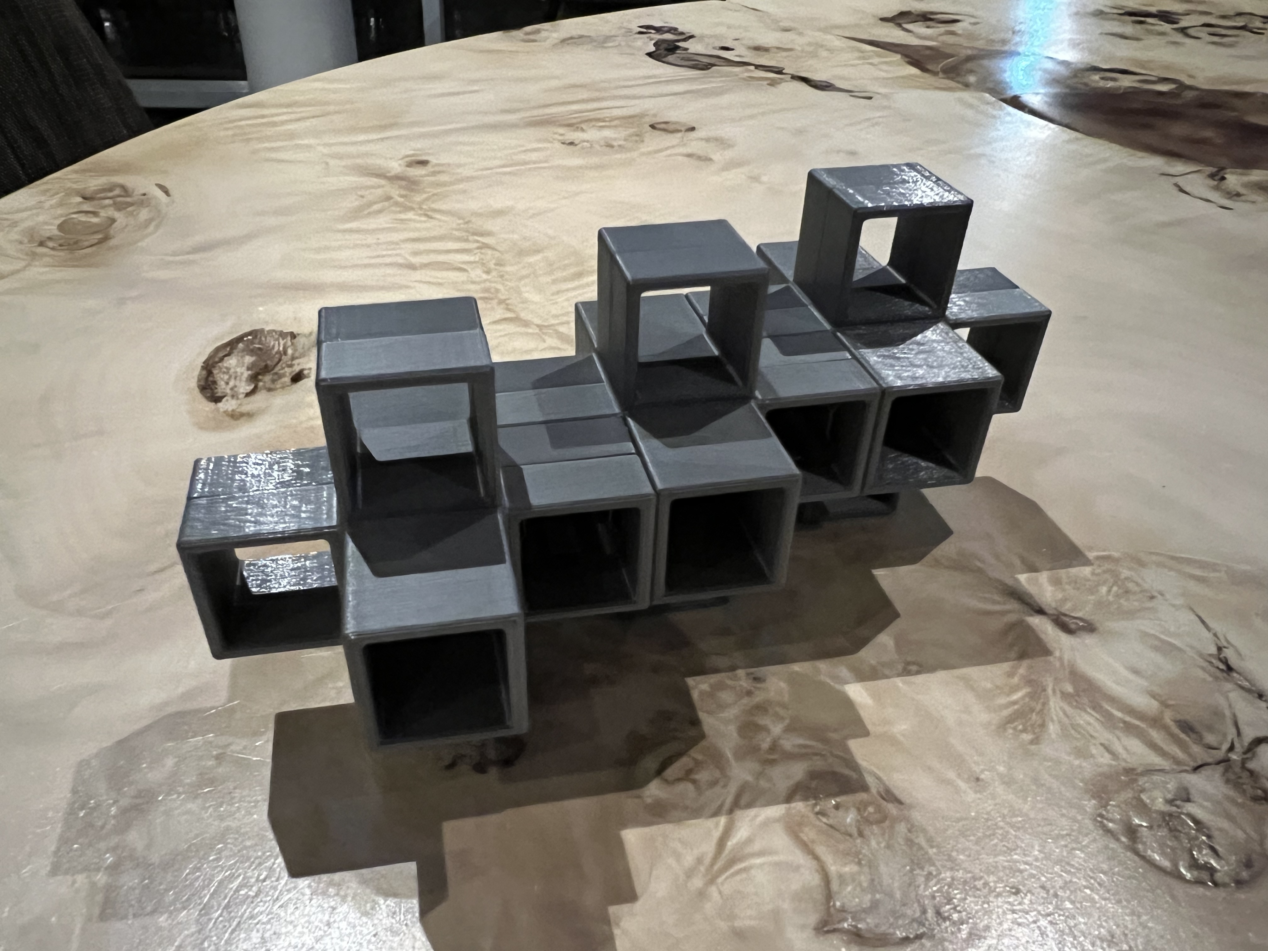 CubeCross 3D tessellation toy by XNDR | Download free STL model ...
