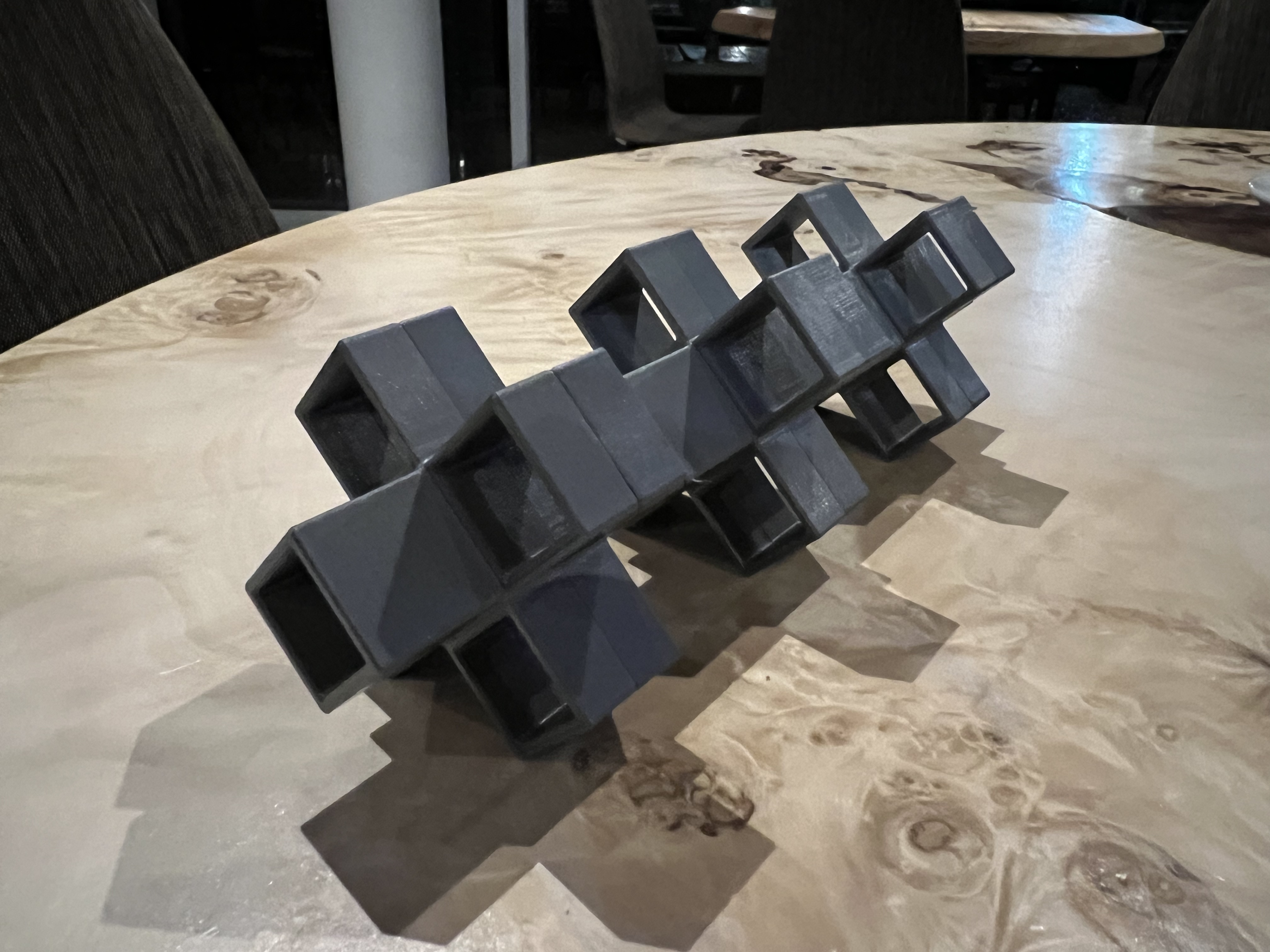 CubeCross 3D tessellation toy by XNDR | Download free STL model ...