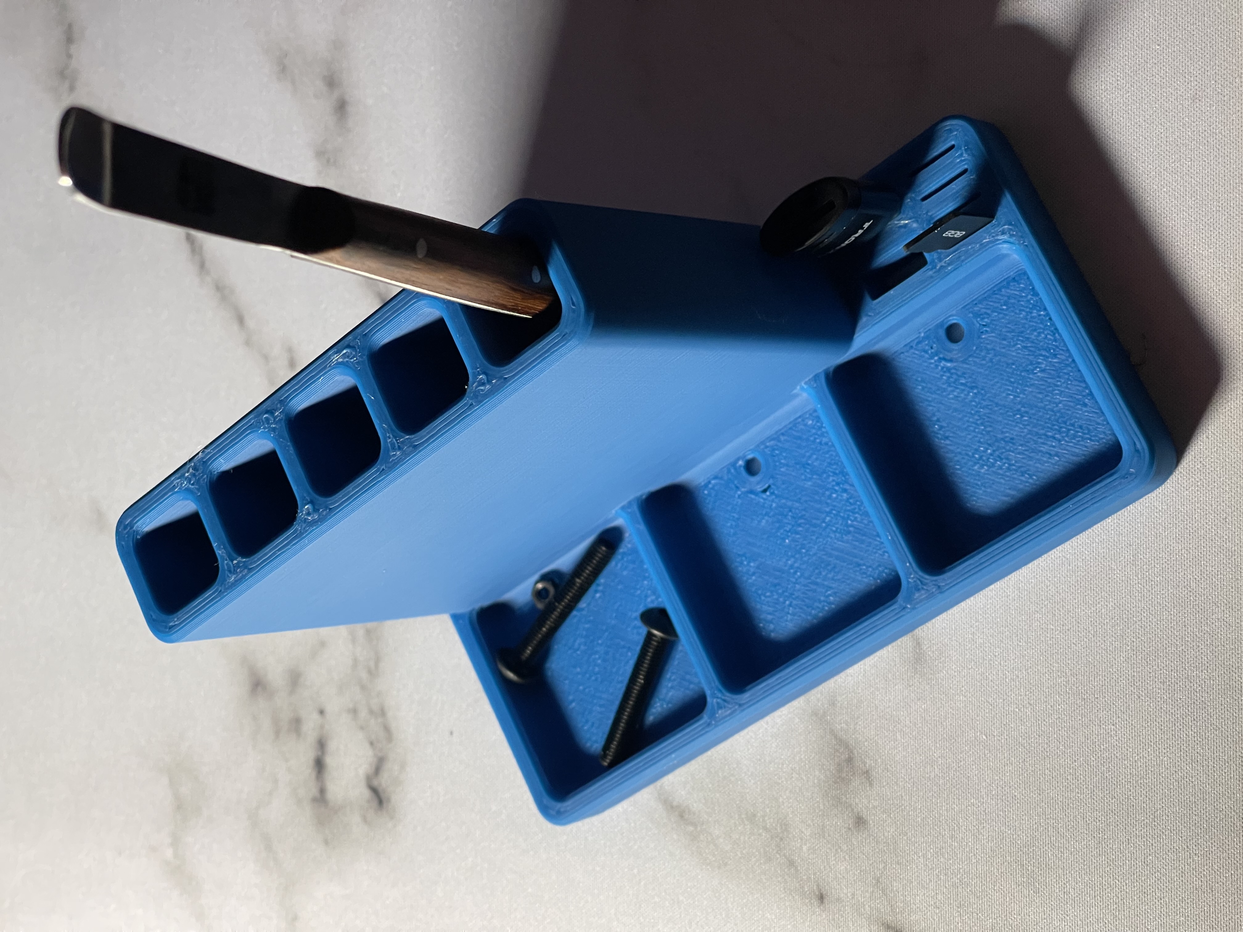 Tool Organizer for 3D Printer by Micro Center | Download free STL model ...