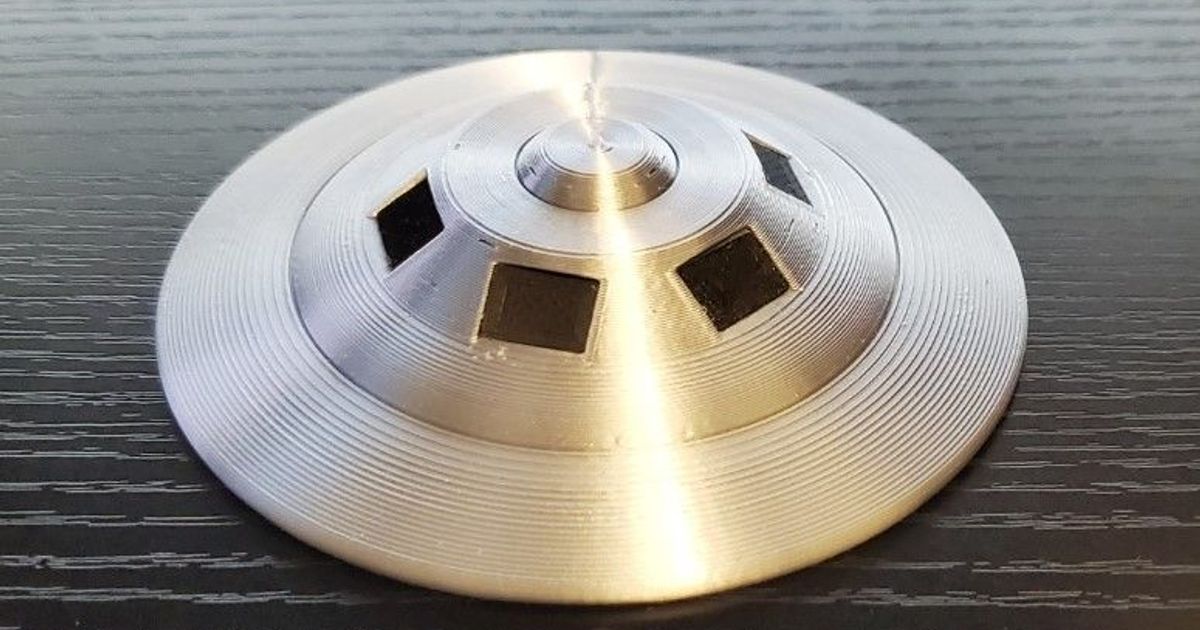 UFO Disc Golf Mini Marker by Paper183 | Download free STL model ...