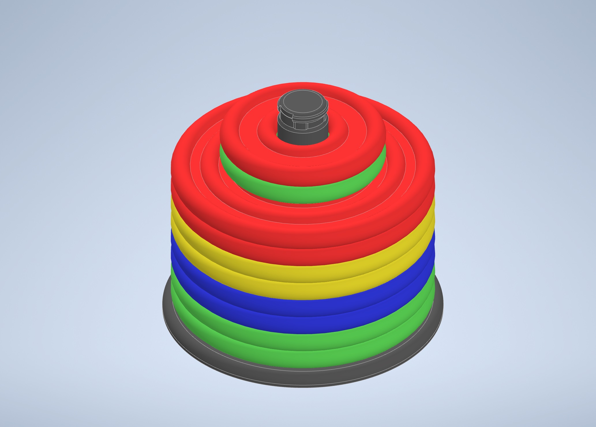 Disk Bowls Game + Holder by Chya | Download free STL model | Printables.com