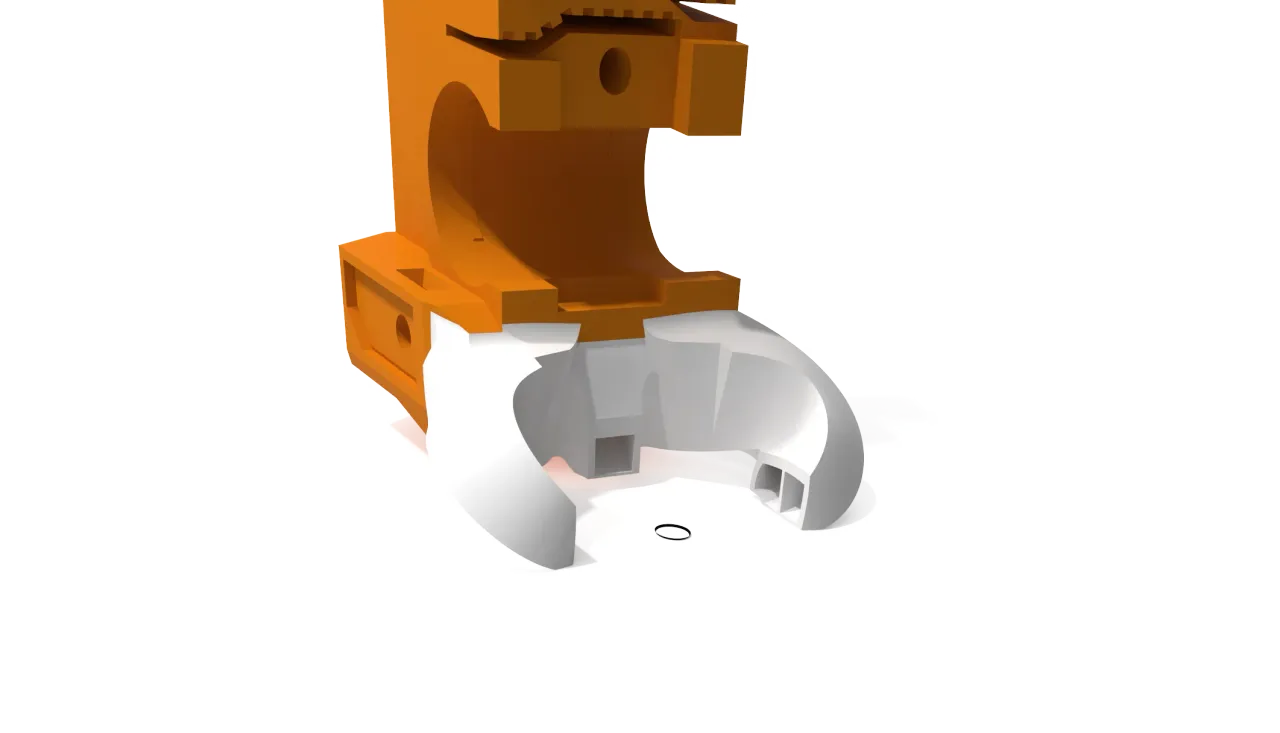 Prusa Mini+ CFD-optimized Fan Duct v2 by sonderjul | Download free STL ...