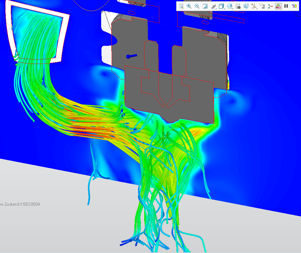 Prusa Mini+ CFD-optimized Fan Duct v2 by sonderjul | Download free STL ...