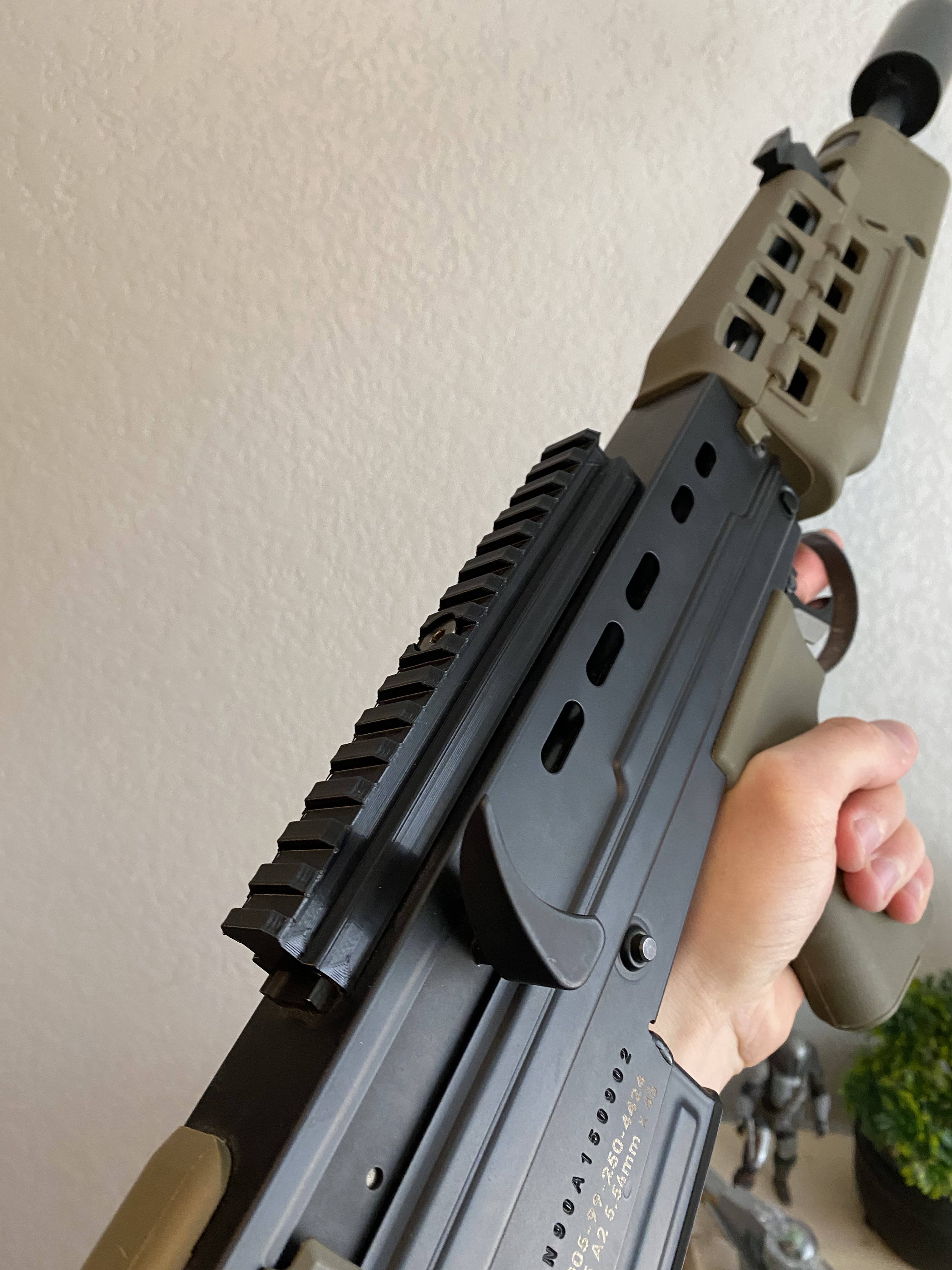 ICS L85 (A1, A2, A3) Weaver to RIS/Picatinny Rail Adapter by JSpyder ...