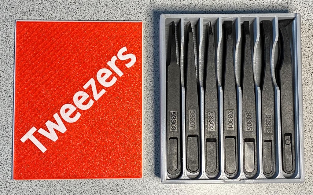 Tweezers Box by Tritschi | Download free STL model | Printables.com