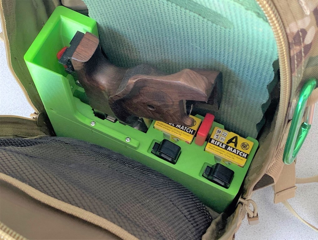 Compact Holster Box for a FWB AW93 Handgun (.22lr) by Tritschi ...