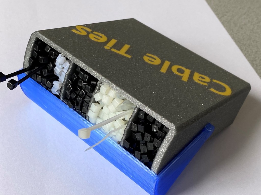 Box for CableTies by Tritschi | Download free STL model | Printables.com